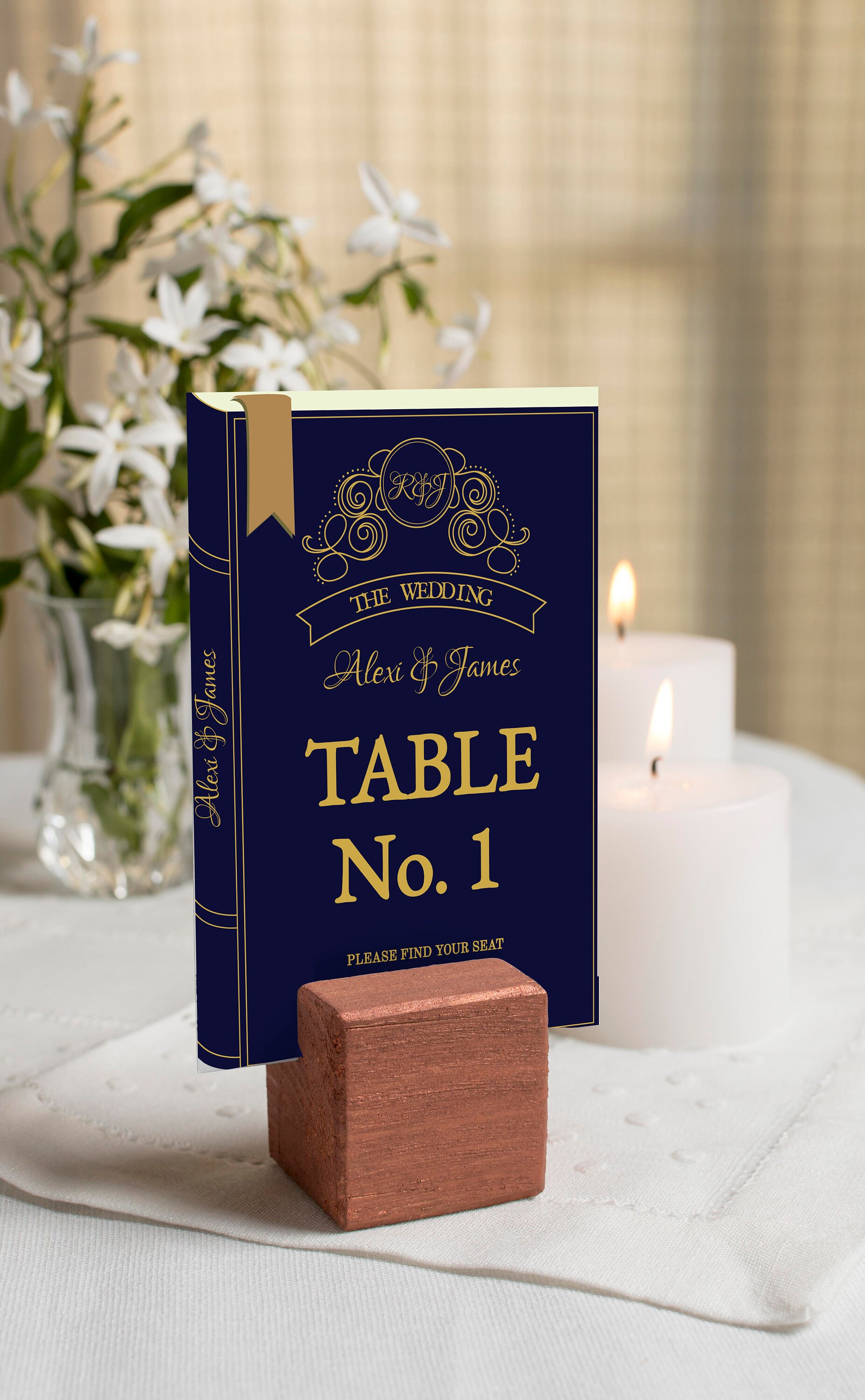 Wedding Table Numbers Printable, Table Numbers Template, Vintage Book ...