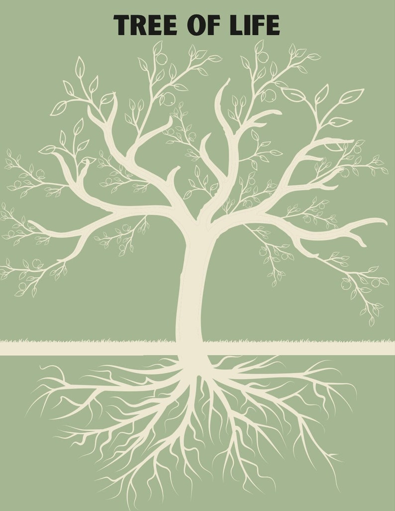 Tree of Life Art Narrative Therapy Worksheet | Made by Licensed ...