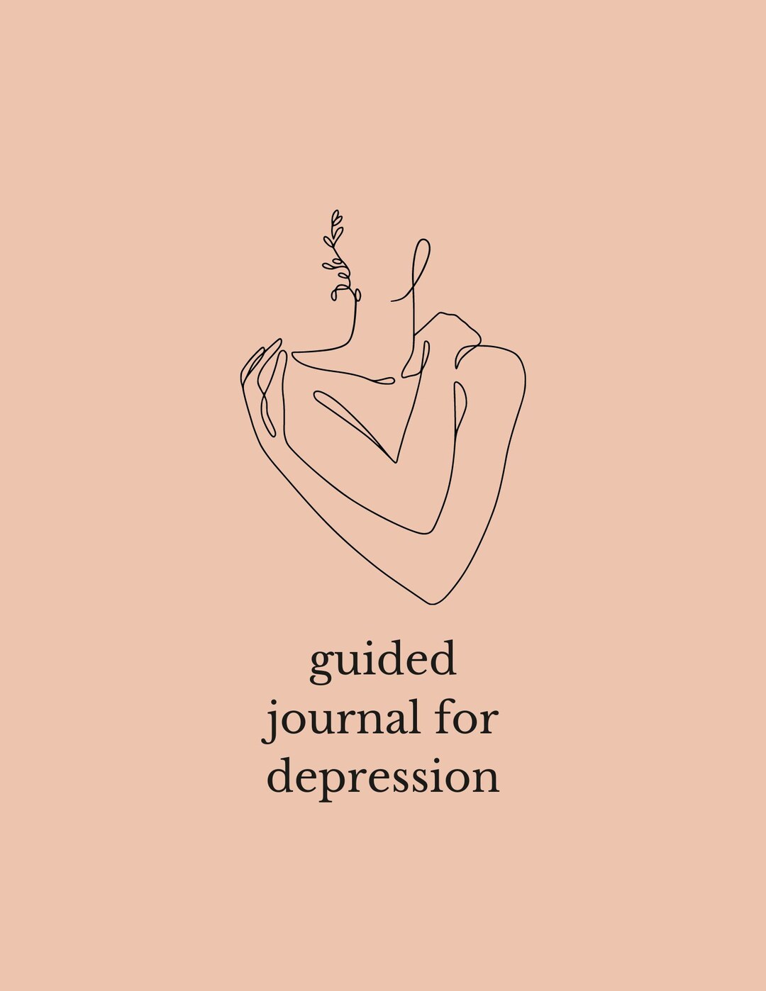 Guided Depression Journal | 70+ Pages - Etsy