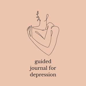 Guided Depression Journal | 70+ Pages - Etsy