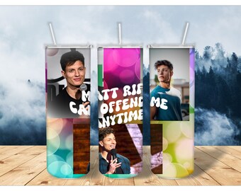 Matt Rife Tumbler Print - Etsy