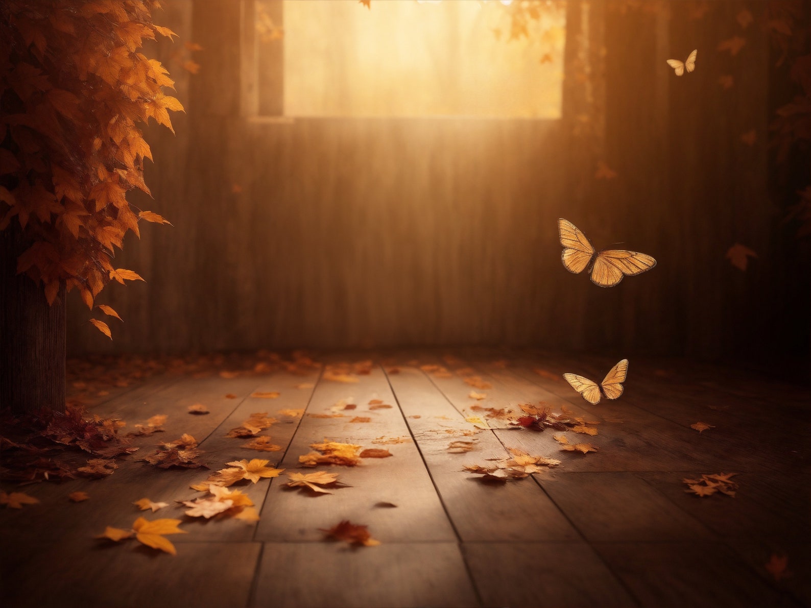 Digital Fall Foliage Studio Backgrounds: Instantly Download and Infuse ...