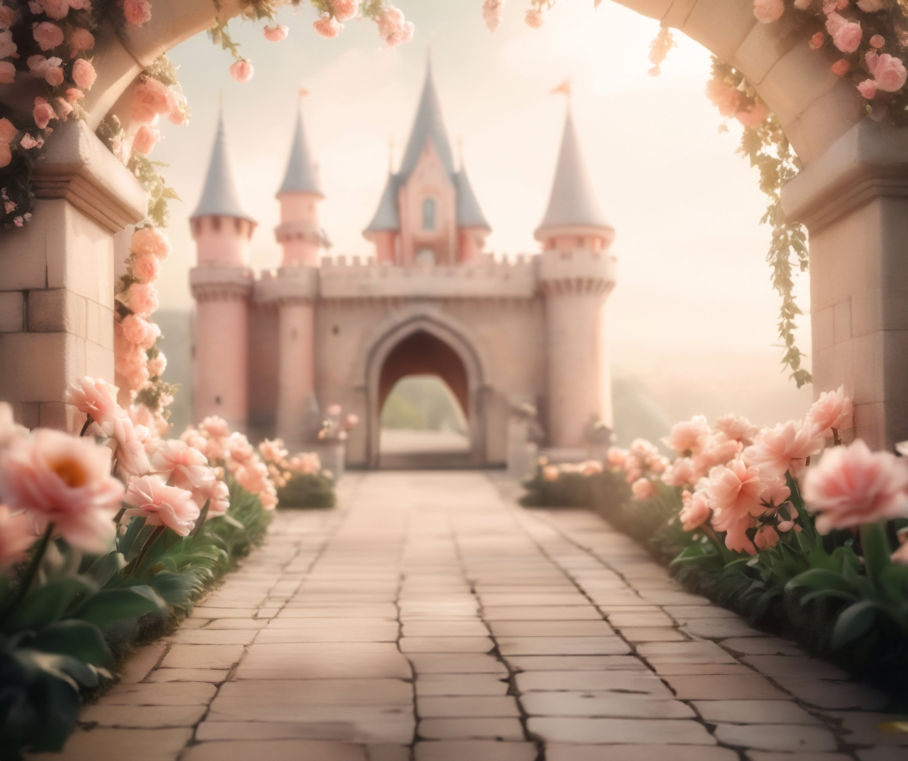 Princess Peach Inspired Digital Background for Composites - Etsy