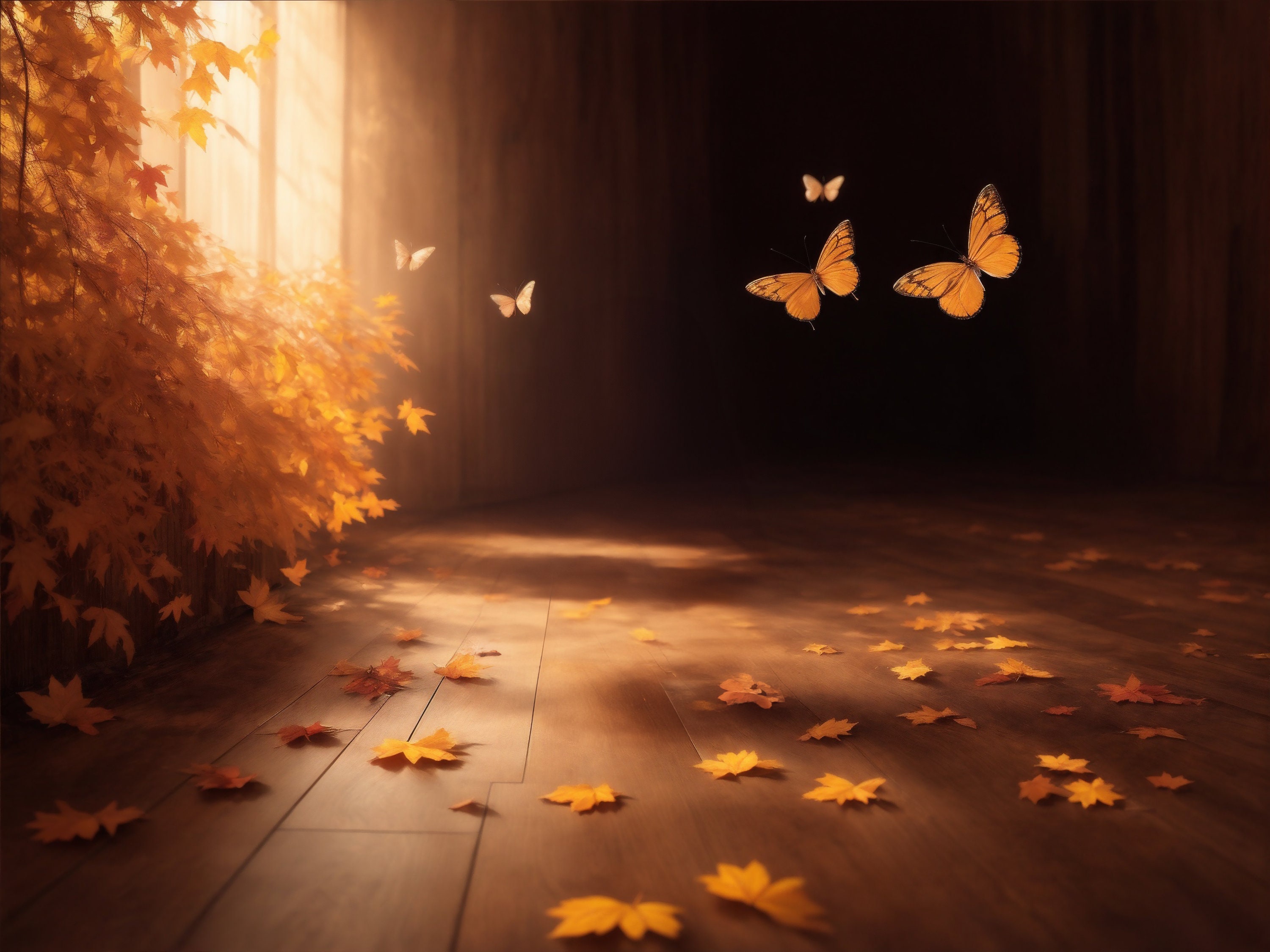 Digital Fall Foliage Studio Backgrounds: Instantly Download and Infuse ...