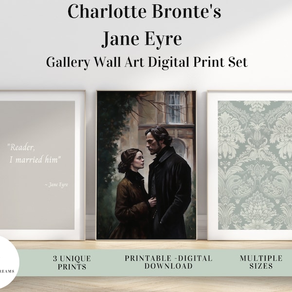 Jane Eyre Quote - Etsy