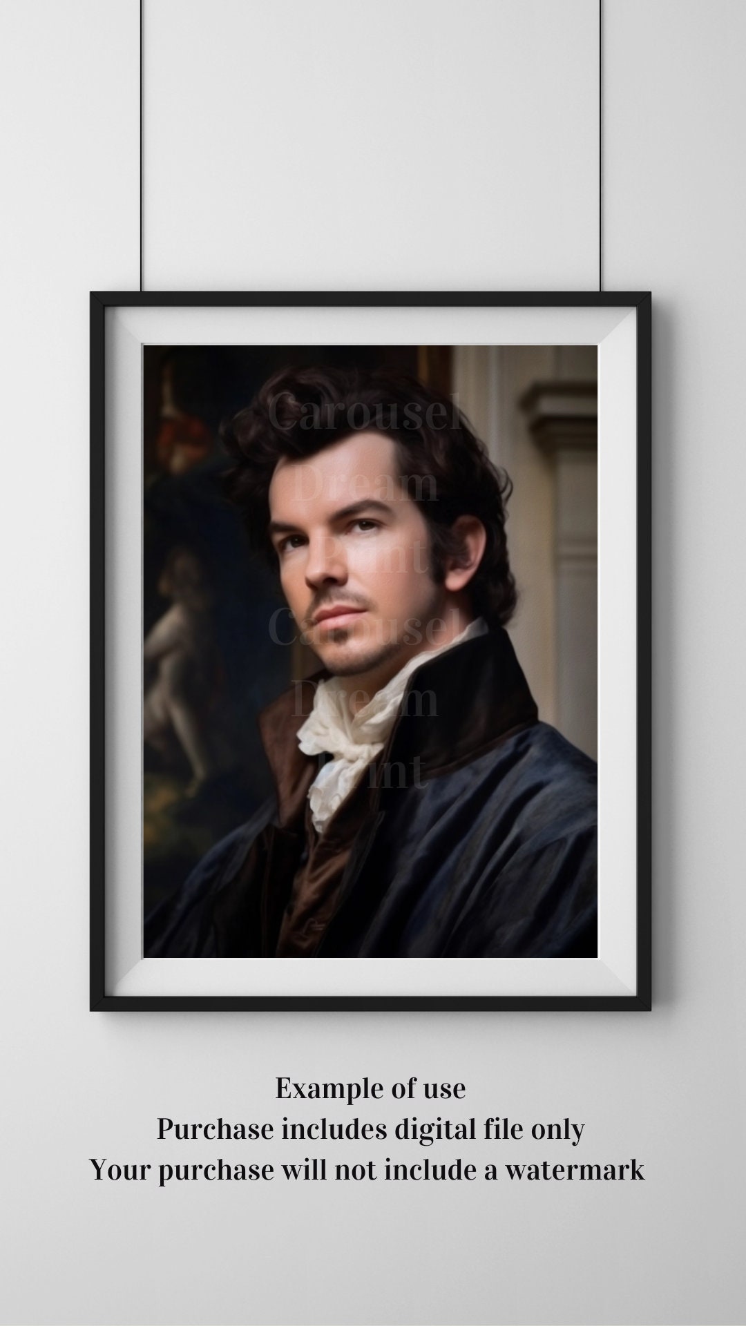 Colin Bridgerton 3 Wall Art Print Set- DIGITAL Download. Regency Oil on ...