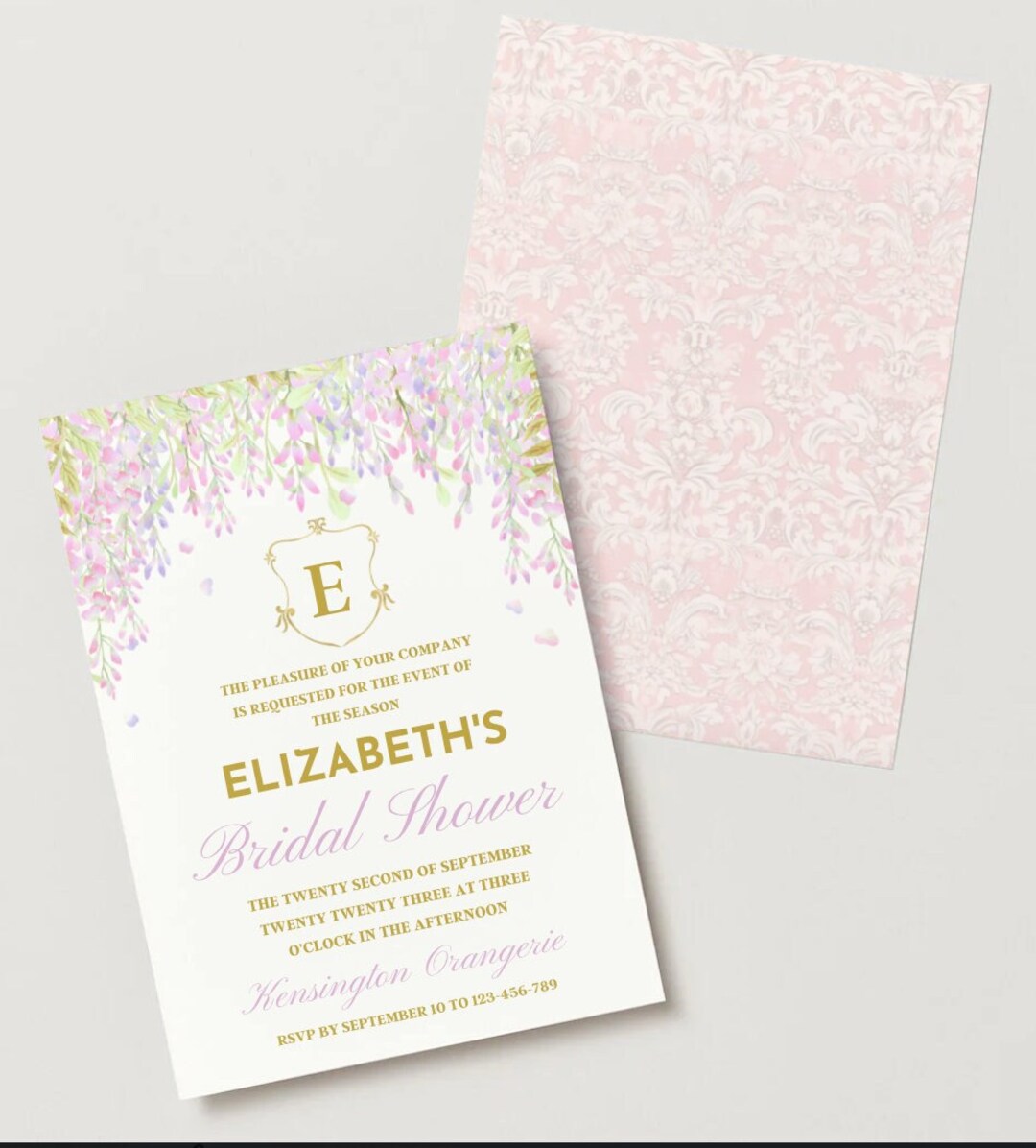 Lady Bridgerton Party Invitation Template. Editable Canva Pink - Etsy
