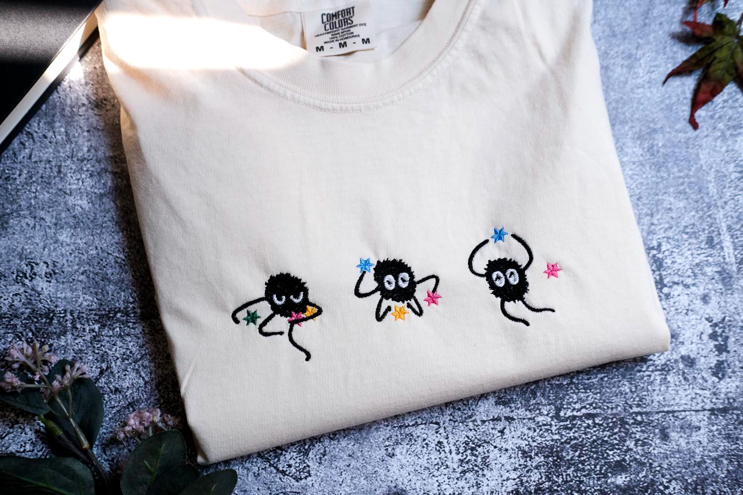 Embroidered Sprites Cozy Comfort Colors® Shirt– Studio Inspired ...