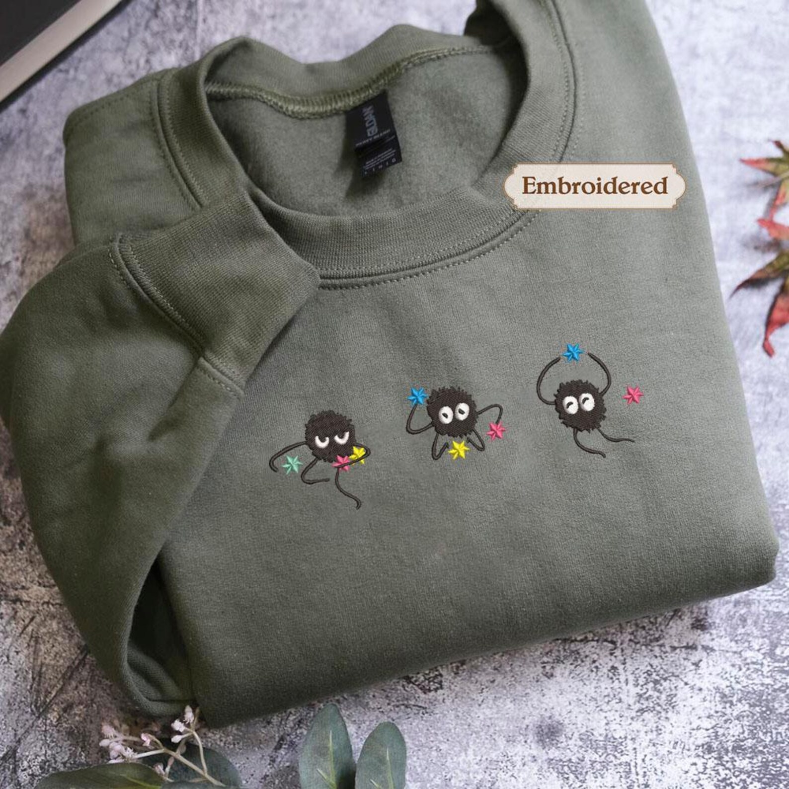 Embroidered Sprites Cozy Comfort Colors® Shirt– Studio Inspired ...