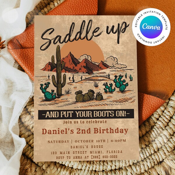 Western Saddle - Etsy