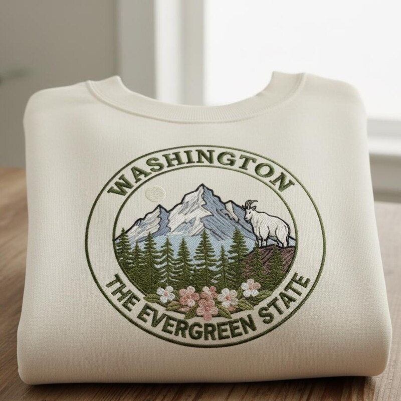 Hoodies Washington State - Etsy