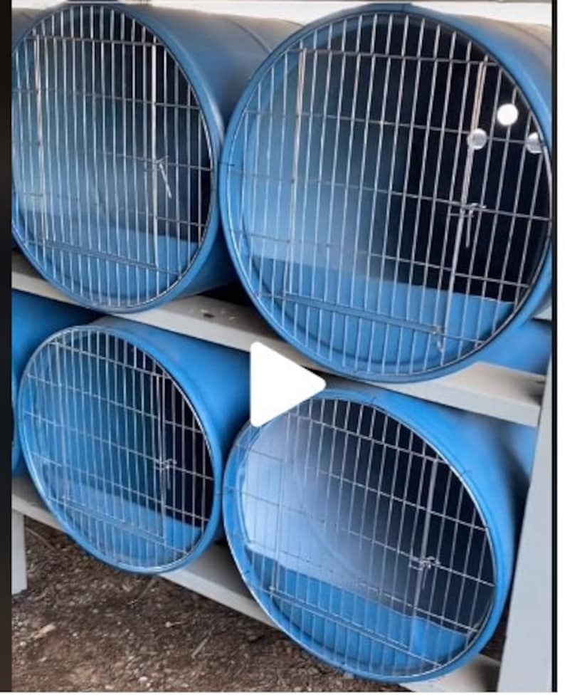 Pack With 10 Barrel Colony Round Doors 23.6" X 23.6" by Little Shop ...