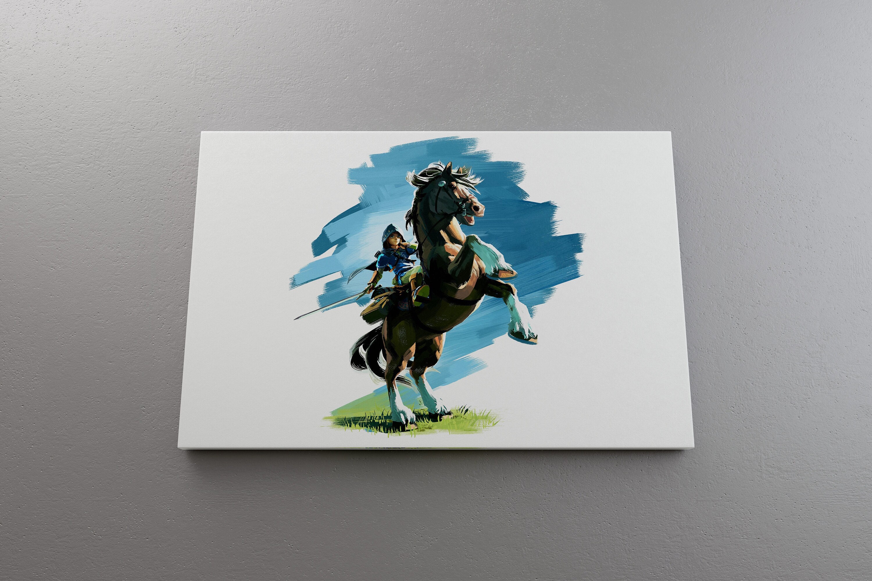 The Legend of Zelda Tears of the Kingdom Art Breath of the - Etsy Canada