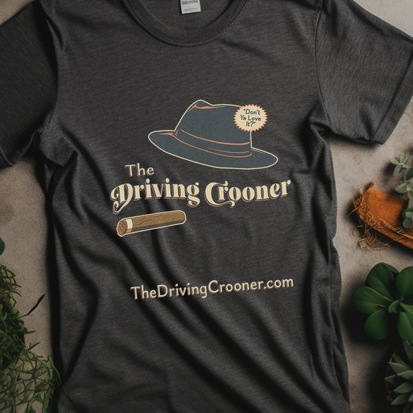 Driving Crooner Decal - Etsy Australia