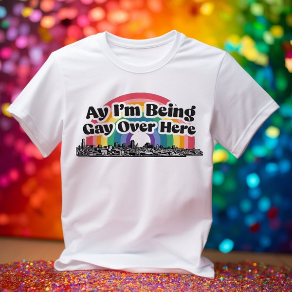 Gay Pride Is It Gay Im Here Etsy