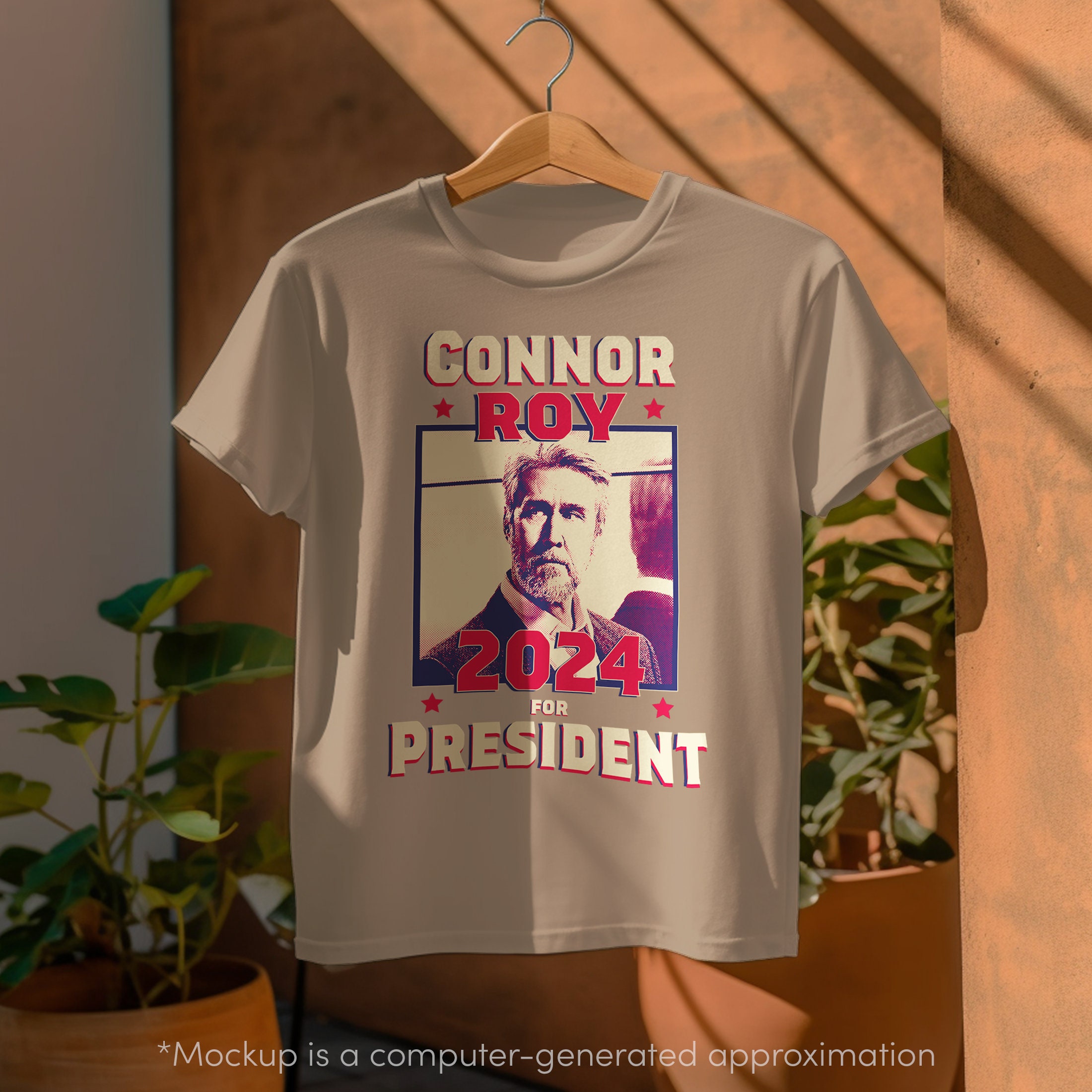 Connor Roy for President T-shirt: Succession TV Show Retro Election Tee ...