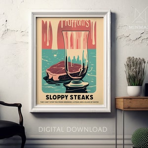 Sloppy Steaks at Truffoni's - ITYSL Poster | TV Quote Physical Shipped ...