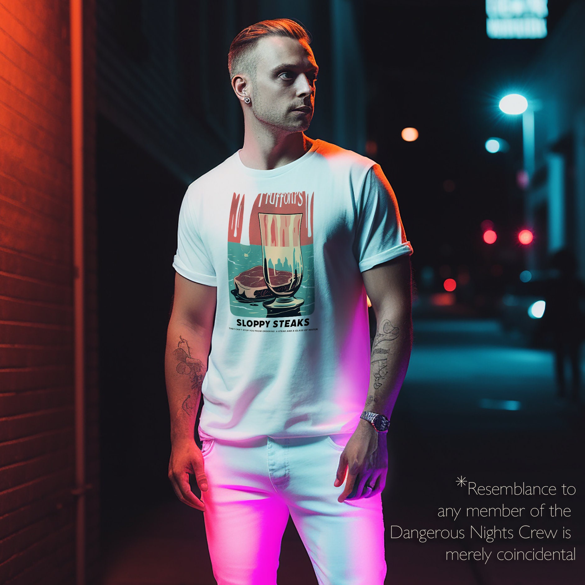 Sloppy Steaks at Truffoni's Crew Neck T-shirt I Think You Should Leave ...