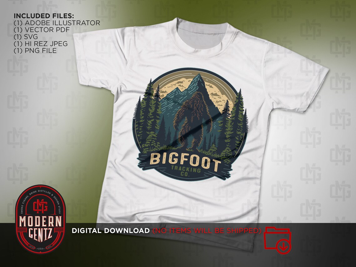 Logo Design, Bigfoot Logo, Bigfoot SVG, PNG Logo, Logo Designs Business ...