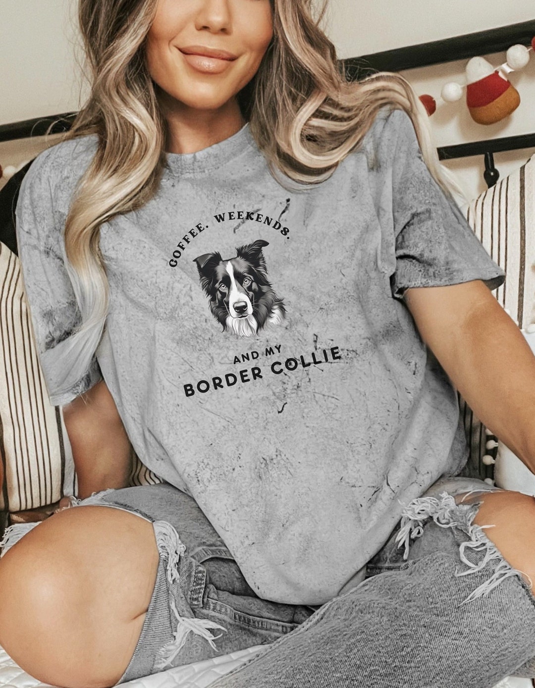 Border Collie T-shirt | Border Collie Shirt | Unisex Dog T-shirt | Gift ...