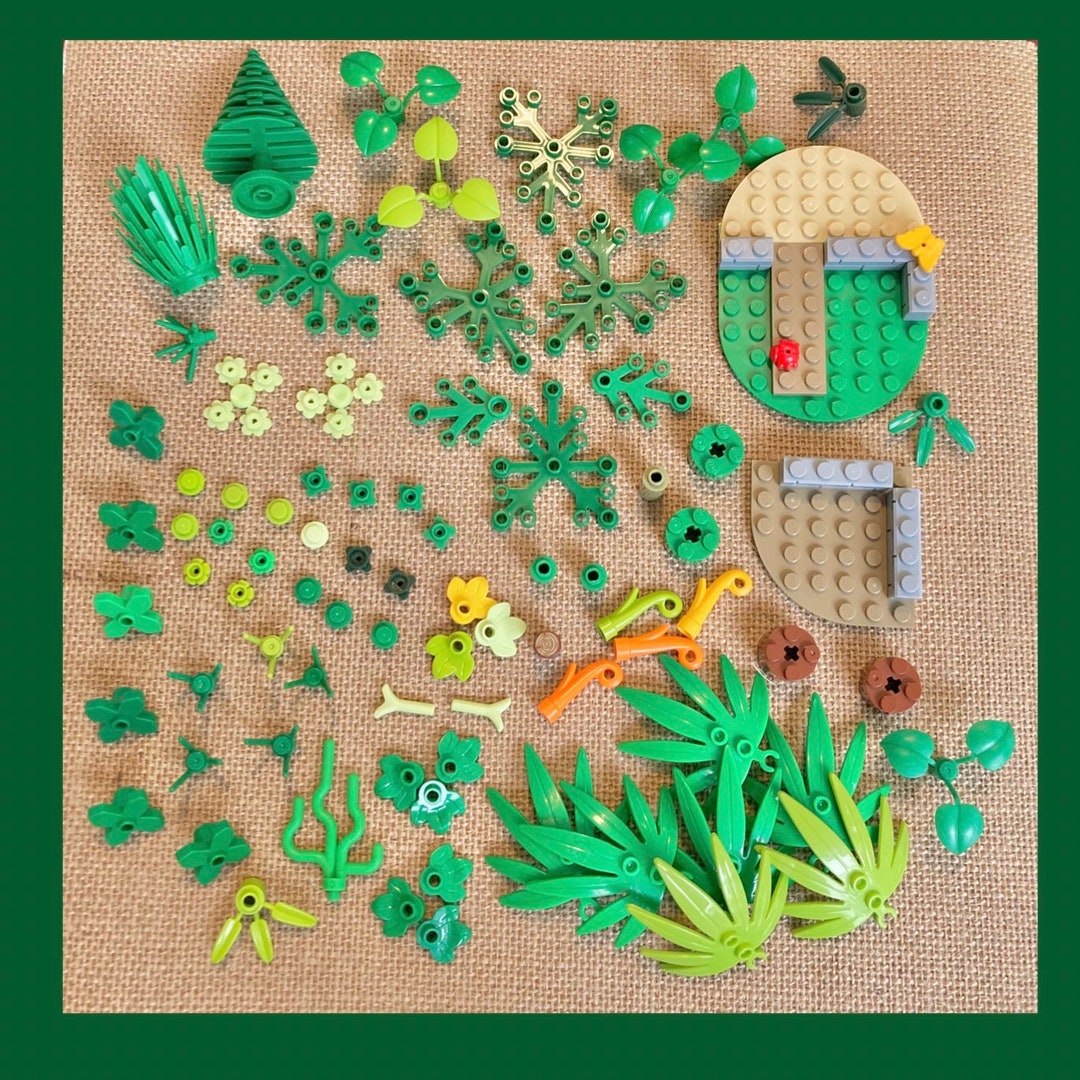 Lego Foliage and Landscaping Kit, Lego and Lego-compatible Brands - Etsy