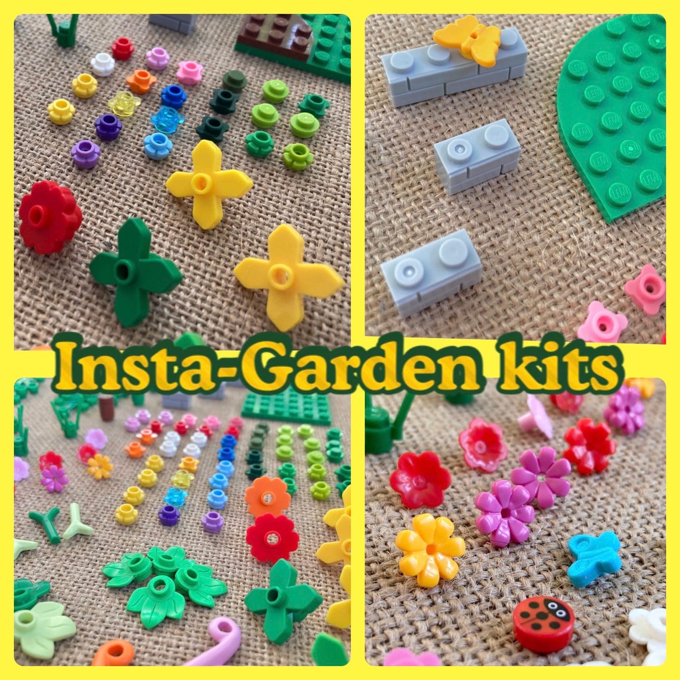 Lego Garden Kit, Lego and Compatible Flowers - Etsy