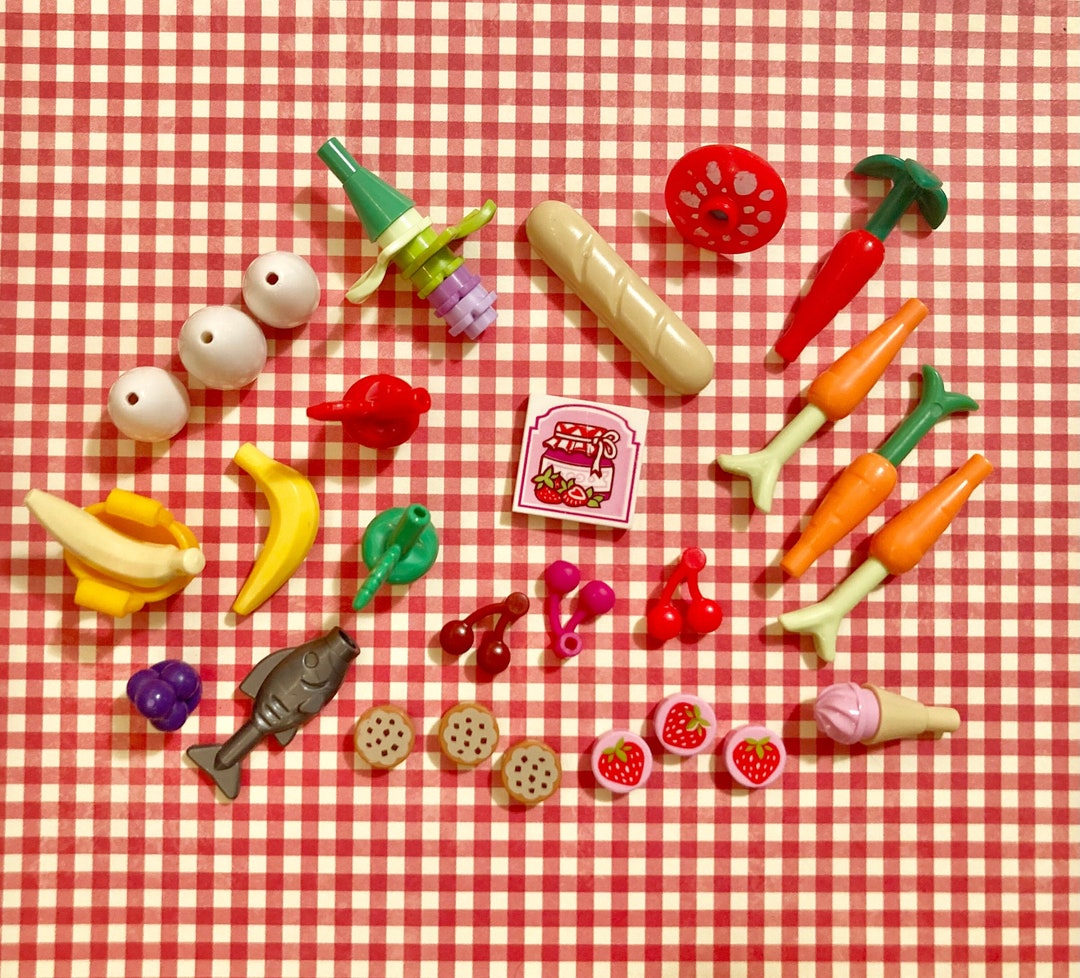 Lego Food Farmers Market Kit - Etsy