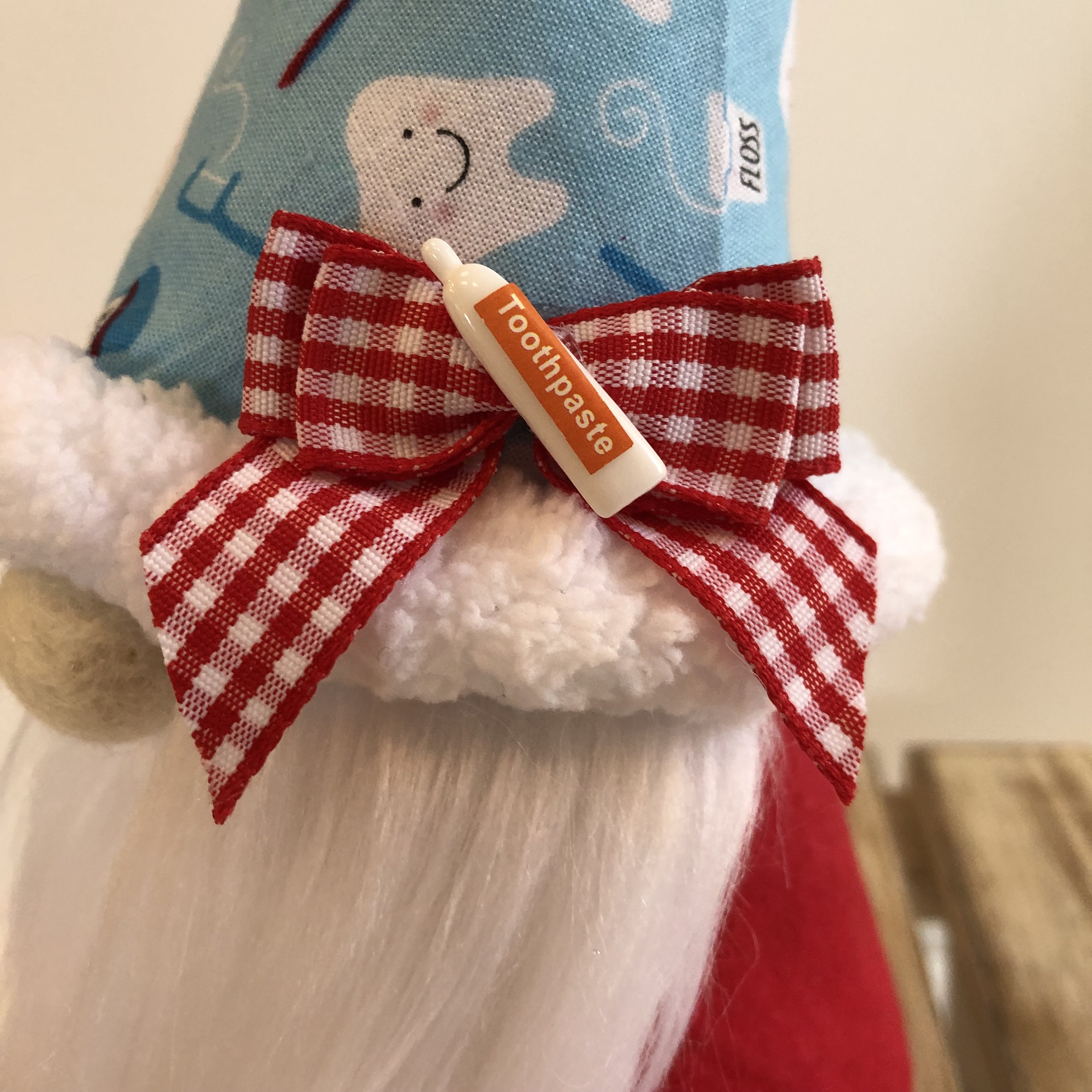 Dentist Gnome, Dental Gnome, Dental Hygienist, Tiered Tray Gnome, Tomte ...