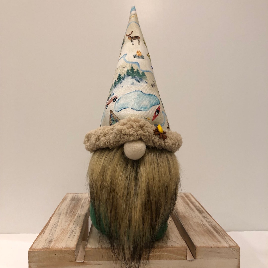 Lake Gnome, Camp Gnome, Hiking Gnome, Nature Gnome, Outdoors Gnome ...