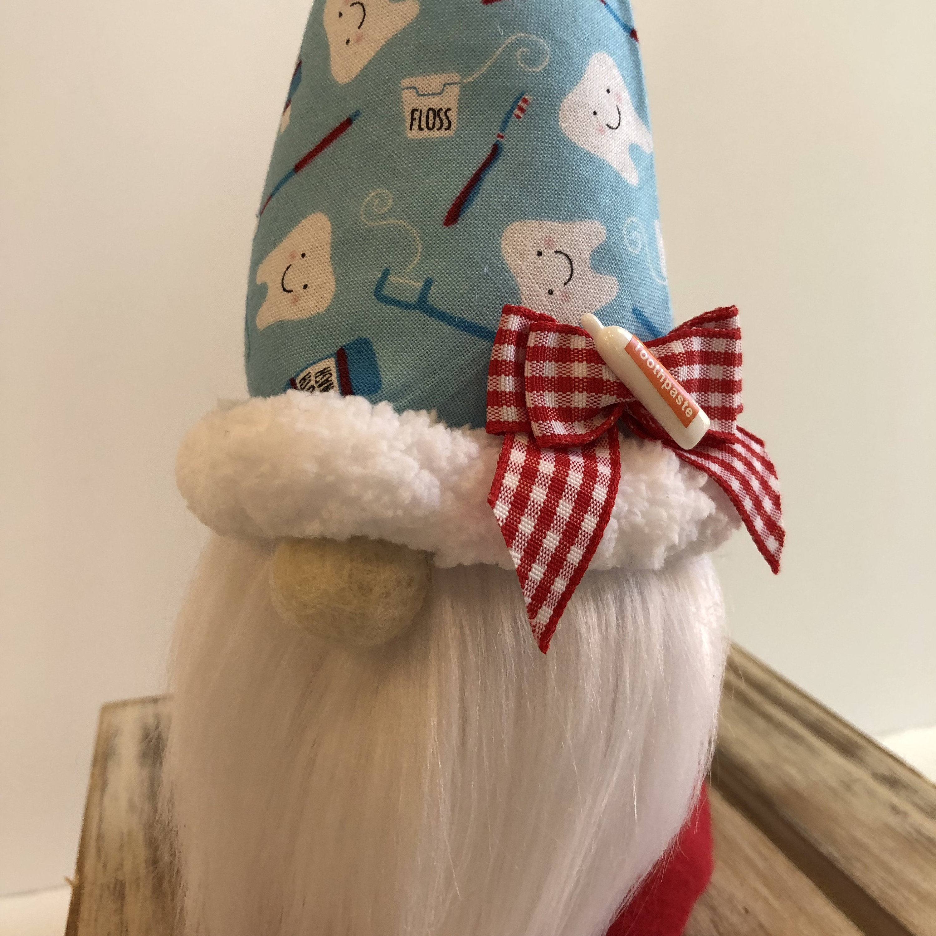 Dentist Gnome, Dental Gnome, Dental Hygienist, Tiered Tray Gnome, Tomte ...