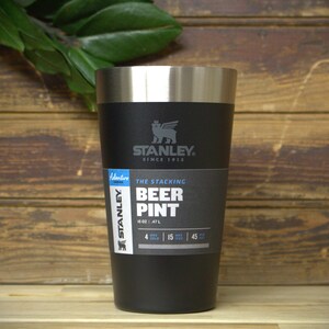 Stanley Custom Engraved 16oz Stackable Insulated Beer Pint - Etsy
