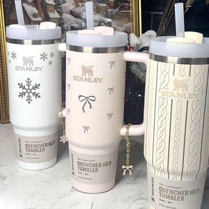Winter 30oz Stanley Coquette Engraved Tumblers Holiday Cozy Collection ...