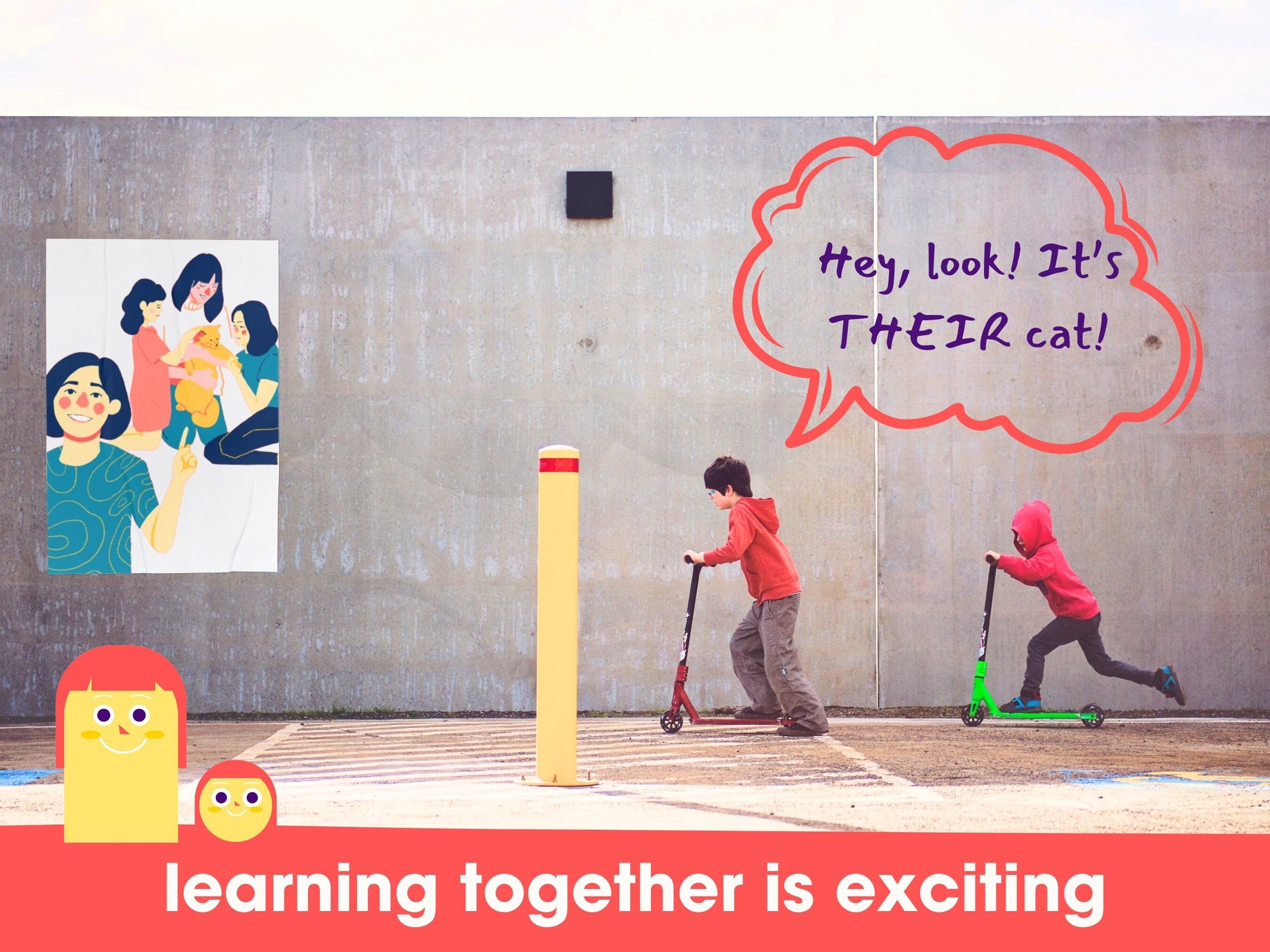 Poster Possessive Pronouns Beautifully Designed + Free Practice ...