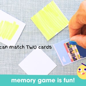 Three-piece Matching Memory Game Life in the City Digital Download Age ...