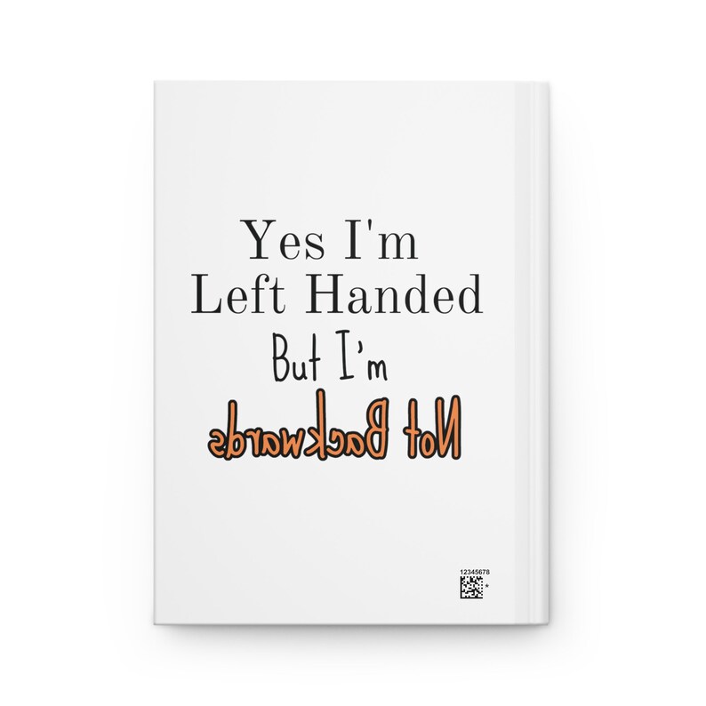 Left-handed Journal, Exclusive Hardcover Diary for Lefties, Perfect ...