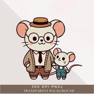 Father Son Clipart, Dad and Son Clipart, Father's Day Clipart, Cute ...