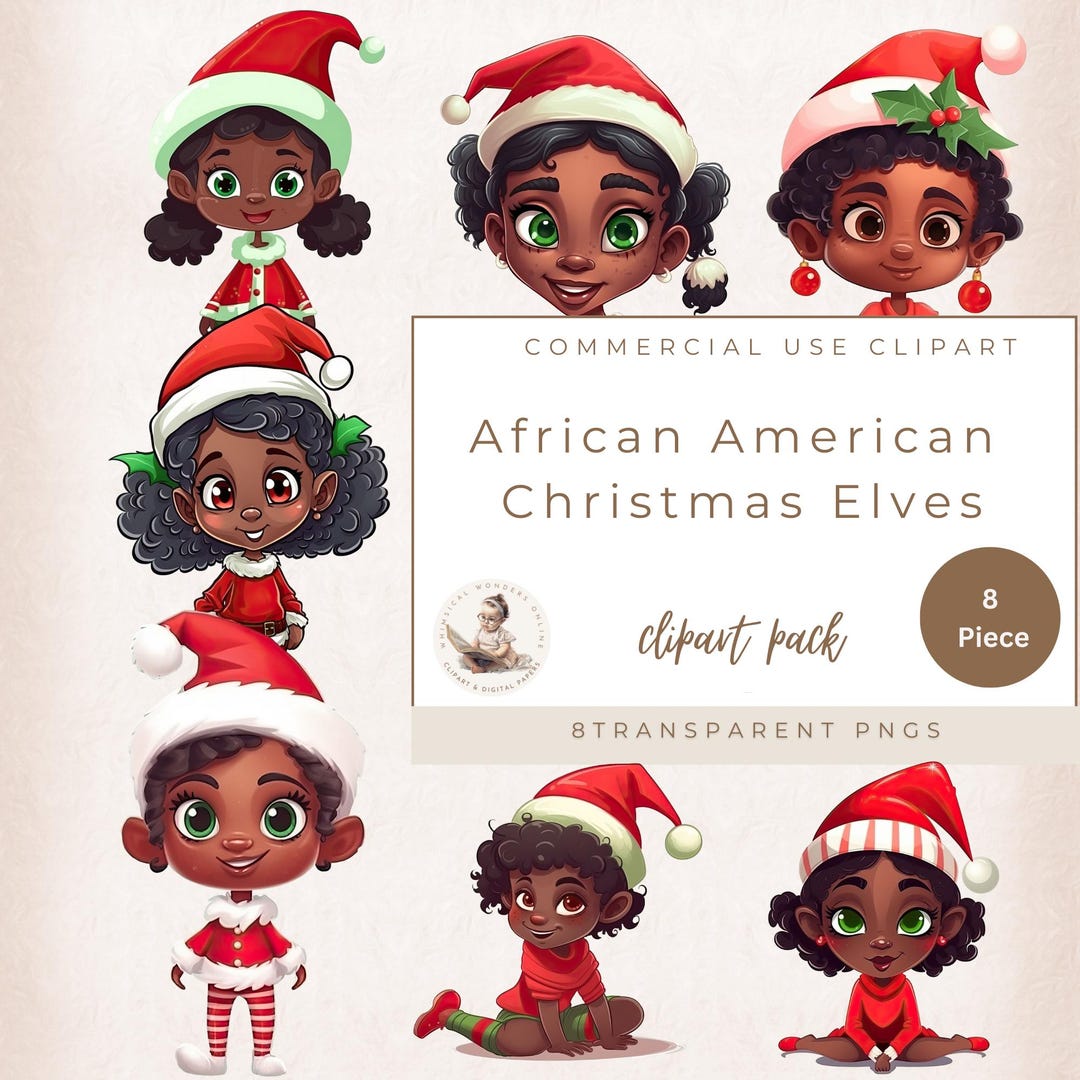 Elf Clipart, Christmas Elves Clipart, Cute Elf Sublimation Designs, 12 ...