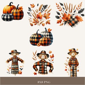 Halloween Clipart, Scarecrow Clipart, Farm Clipart, Thanksgiving ...