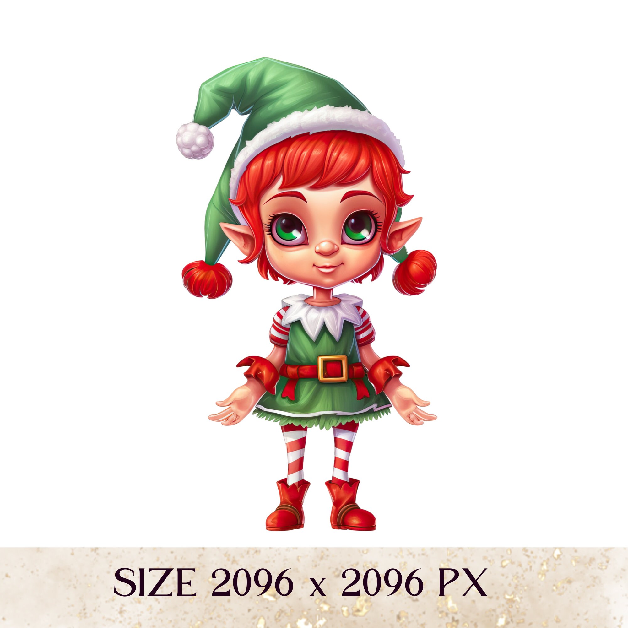 Christmas Elf Clipart, Winter Clipart, Winter Holidays, Christmas ...