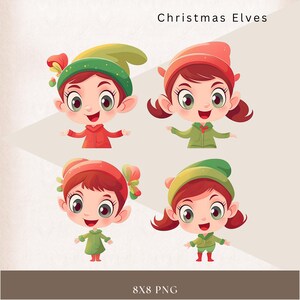 Christmas Clipart, Christmas Elf Png, Elf Design, Digital Download ...