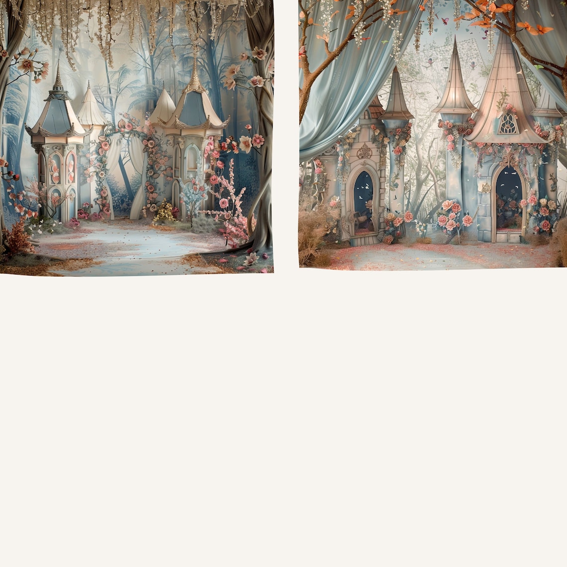 Enchanted Backdrops, Princess Backdrops, Castle Backgrounds, Magical ...