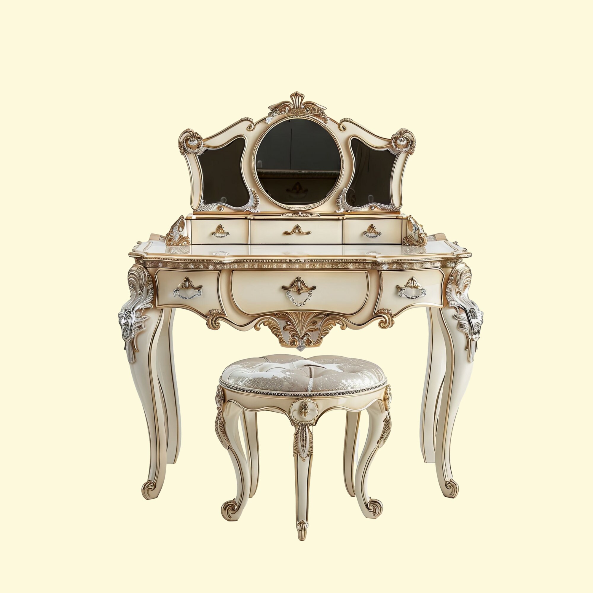 Victorian Vanities, Victorian Furniture Clipart, Antique Clipart ...