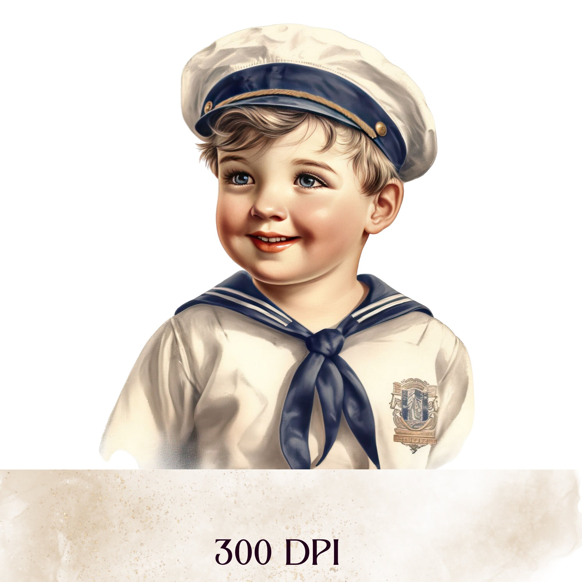 Cute Sailor Boys Clipart Nautical Clipart Little Sailor - Etsy