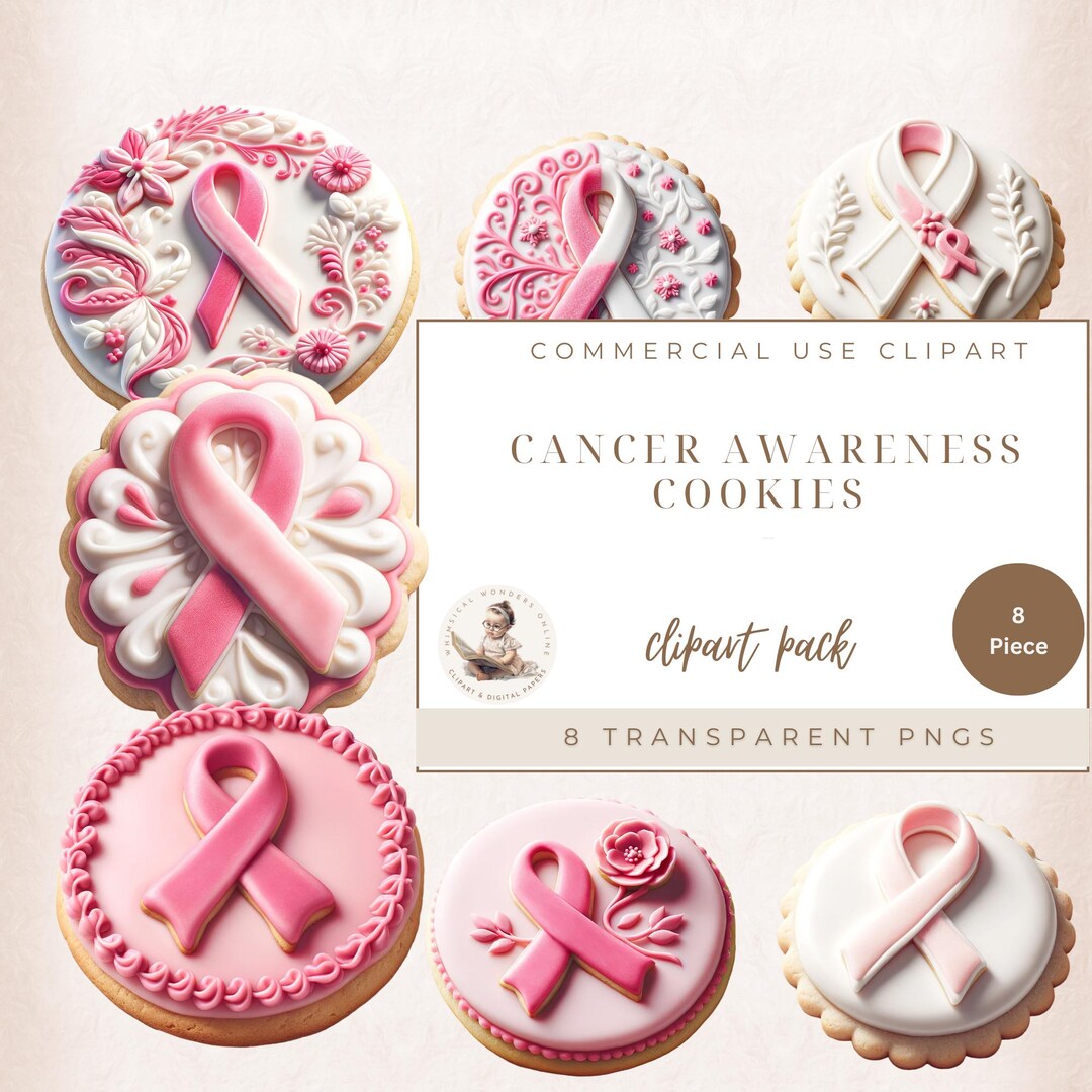 Cancer Awareness, Cancer Ribbon, Cancer Morning Tea, Pink Cookies ...