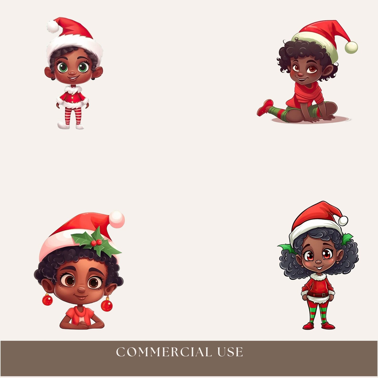 Elf Clipart, Christmas Elves Clipart, Cute Elf Sublimation Designs, 12 ...