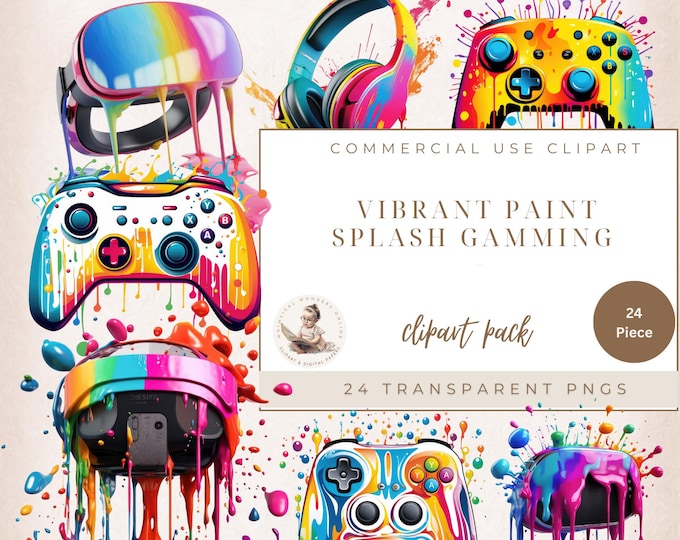 Gaming Clipart - Kids Playing Video Games - Virtual Reality Game ...