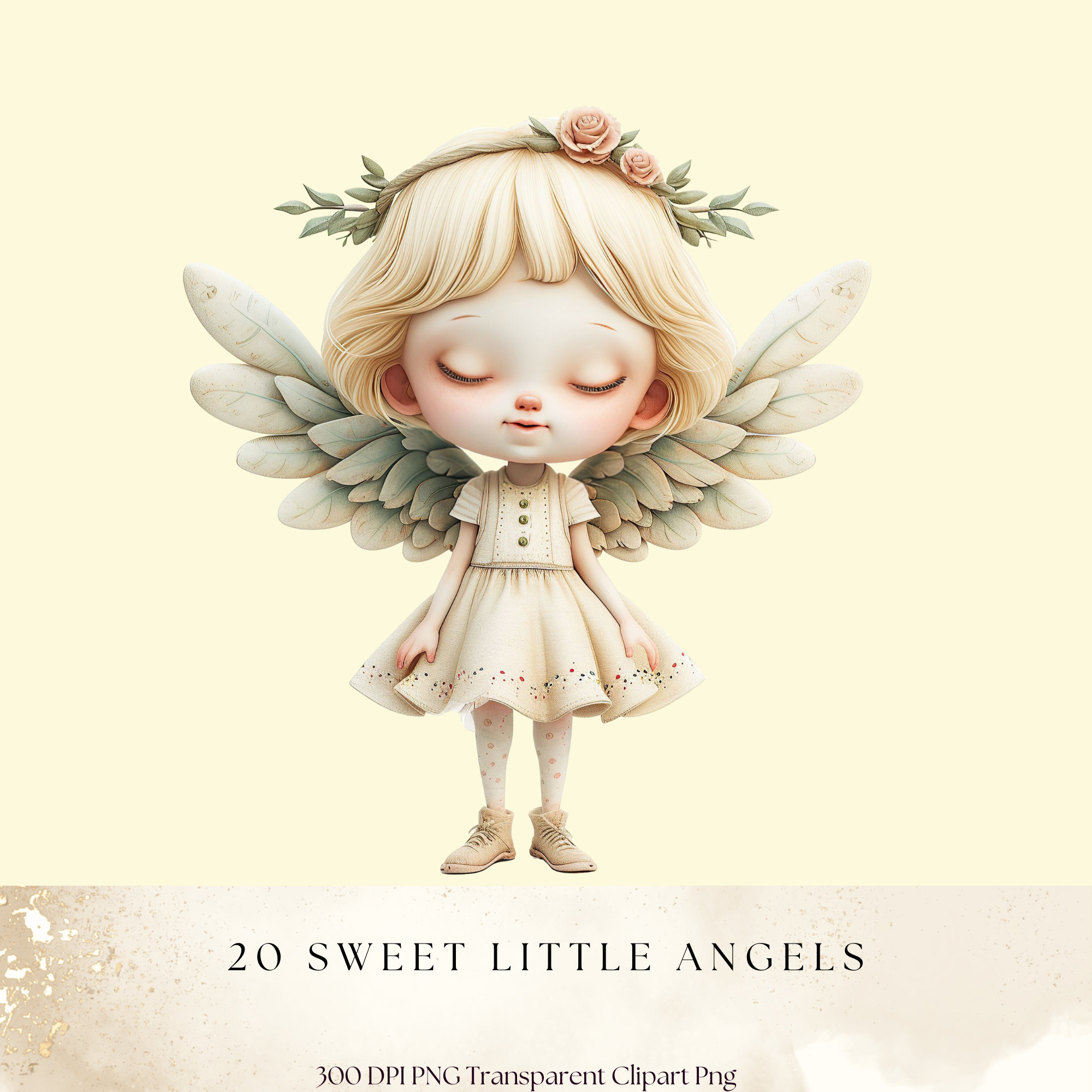Sweet Little Angel, Angel Clipart, Religious Clipart, Angel Baby ...