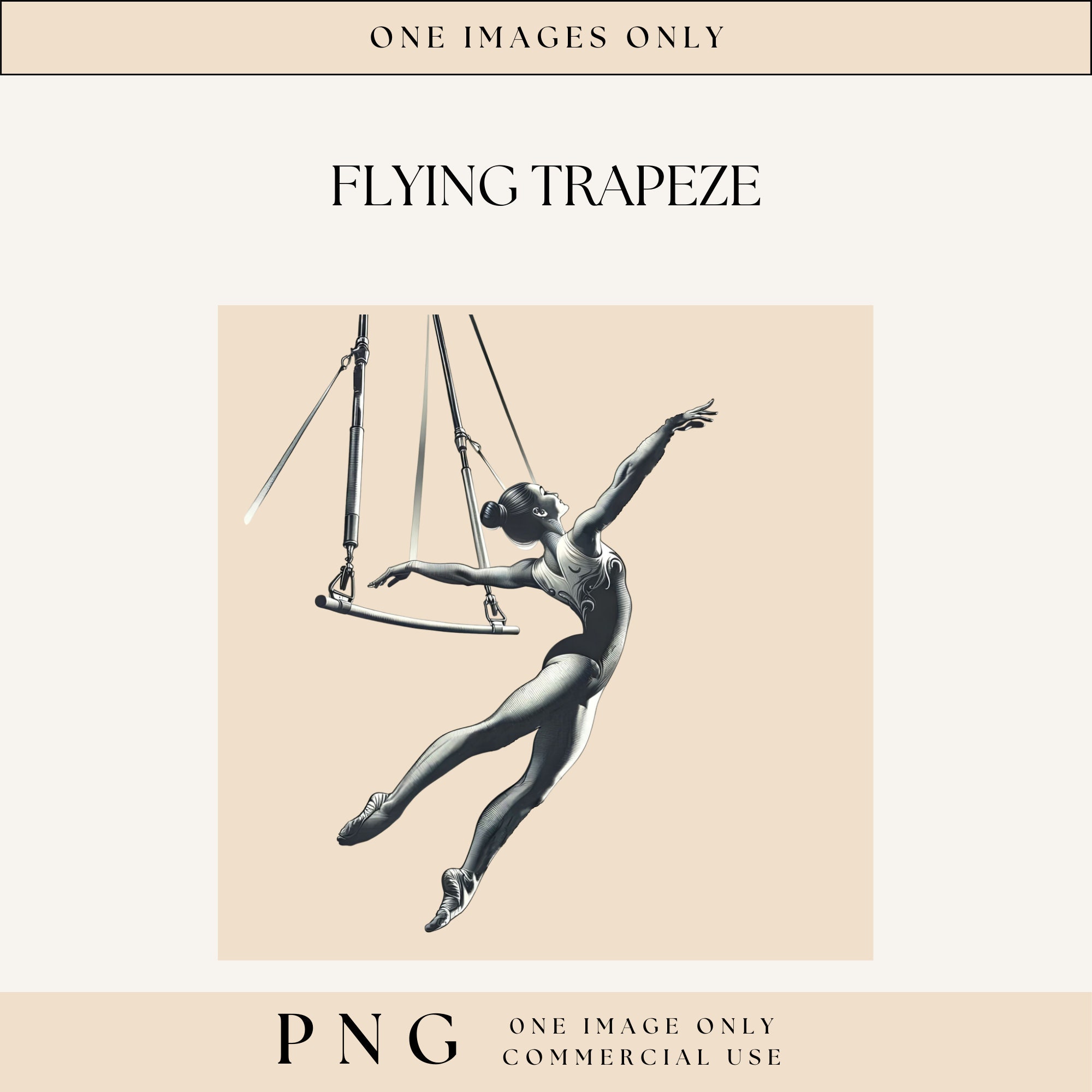 Trapeze Clipart, Circus Trapeze Clipart, Gymnast Arial Wall Art, Gymnastics Clipart, Commercial ...