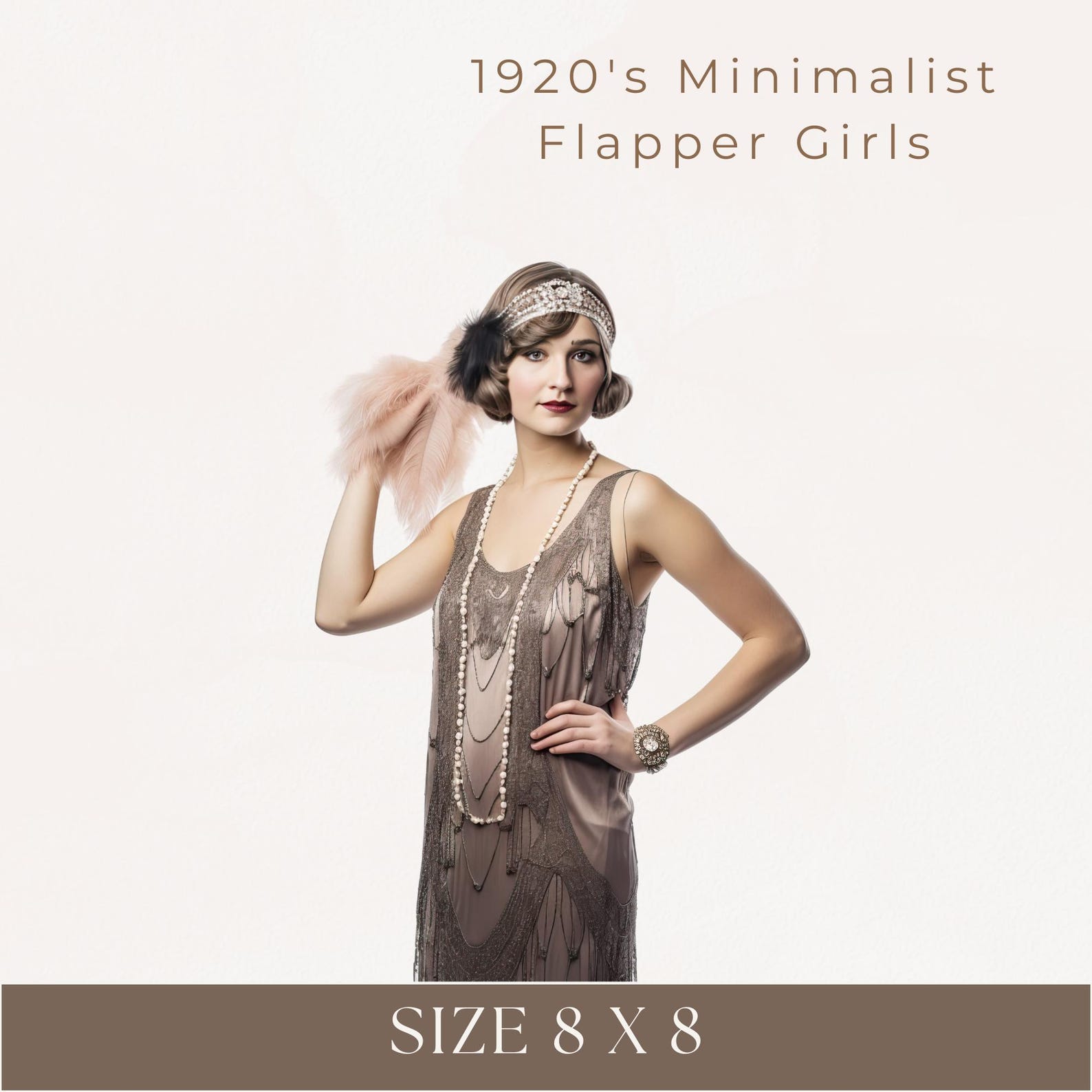 Flapper Girls 1920's, Vintage Women Clipart, Digital Image, Sublimation ...