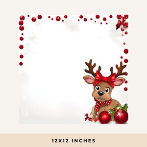 Christmas Backgrounds, Holiday Scrapbook Papers, Digital Paper Craft ...